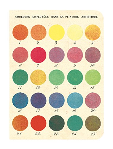 Cavallini Papers & Co., Inc. Color Wheel Mini Notebooks 4 x 5.5