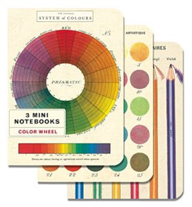 cavallini papers & co., inc. color wheel mini notebooks 4 x 5.5