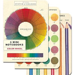 Cavallini Papers & Co., Inc. Color Wheel Mini Notebooks 4 x 5.5