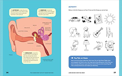 Human Body Activity Book for Kids: Hands-On Fun for Grades K-3