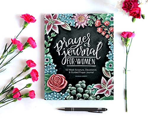 Prayer Journal for Women: 52 Week Scripture, Devotional & Guided Prayer Journal