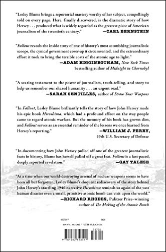 Fallout: The Hiroshima Cover-up and the Reporter Who Revealed It to the World