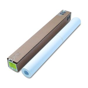 hp designjet large format paper for inkjet prints, 4 mil, 36" x 150 ft, white