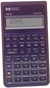 hp 20s scientific calculator