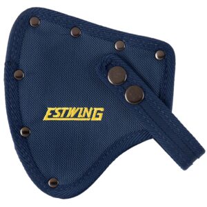 ESTWING Camper's Axe - 26" Wood Splitting Tool with All Steel Construction & Shock Reduction Grip - E45A