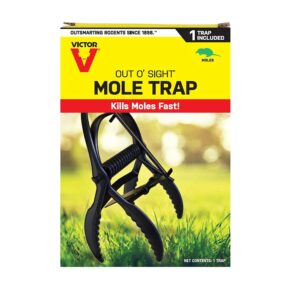 Victor 0631 Out O'Sight Reusable Humane Mole Eliminator Trap and Killer