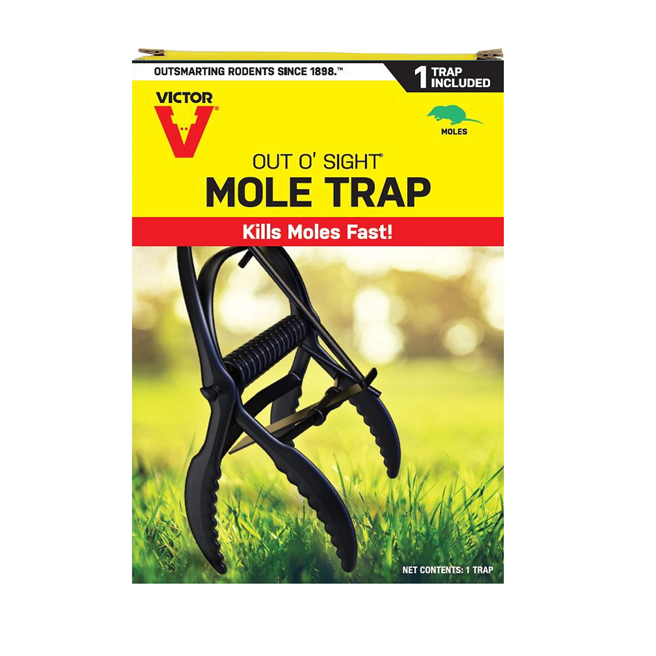 Victor 0631 Out O'Sight Reusable Humane Mole Eliminator Trap and Killer