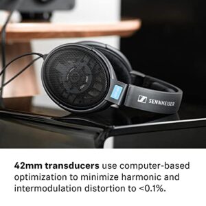 Sennheiser HD 600 - Audiophile Hi-Res Open Back Dynamic Headphone, Black