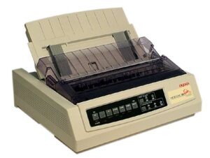 oki microline 320 turbo-d dot matrix printer (62412901)