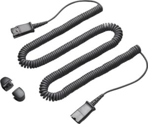 plantronics 10' qd to qd ext cable, black (40711-01)