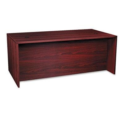 HON 10500 Series 72 by 36 by 29-1/2-Inch Double Pedestal Desk Shell, Mahogany