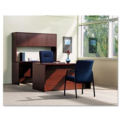 HON 10500 Series 72 by 36 by 29-1/2-Inch Double Pedestal Desk Shell, Mahogany