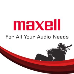 maxell ur 90 normal bias blank audio recording cassette tape, low noise, 90 minute recording time, 5 pack