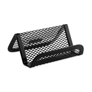 rolodex mesh business card holder, black (22251)