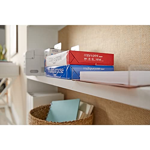 Office Depot White Copy Paper, 8 1/2in. x 11in., 20 Lb., 84 Brightness, Case Of 10 Reams