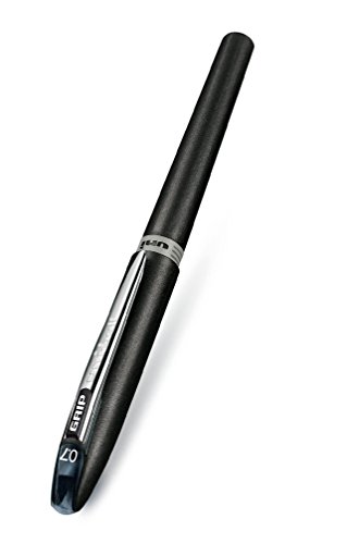 uni-ball Roller Grip Rollerball Pens Fine Point, 0.7mm, Black, 12 Pack