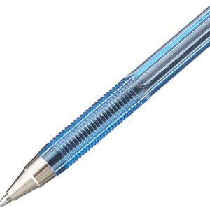 PILOT The Better Ball Point Pen Refillable Ballpoint Stick Pens, Fine Point, Blue Ink, 12-Pack (36011), Dozen Box (0.7mm - Fine)