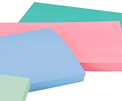 Post-it Notes, 3x5 in, 5 Pads, America's #1 Favorite Sticky Notes, Marseille Collection, Pastel Colors (Pink, Mint, Yellow), Recyclable (655-AST)