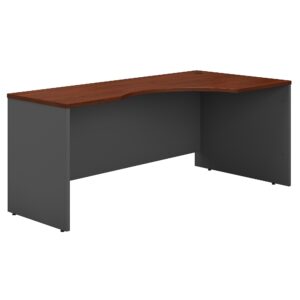 bush business furniture series c 72w right handed corner desk in hansen cherry