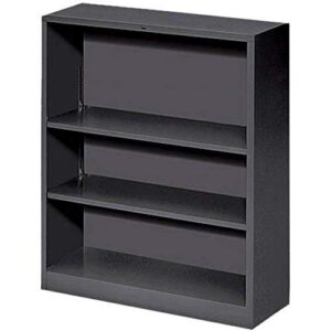 The HON Company Brigade Metal Bookcase with Three Shelf, 3 Shelves