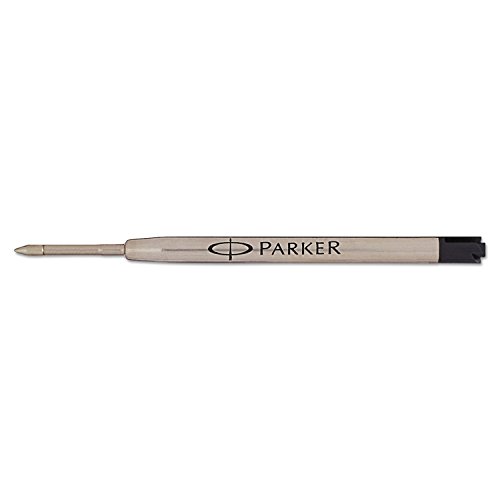 Parker QuinkFlow Refill for Ballpoint Pens, Fine Point, Black ink, 1 unit per pack (3031531)