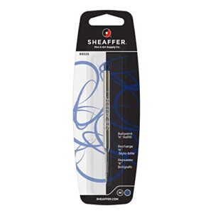 sheaffer k ballpoint pen refill, medium point, blue ink (99325)