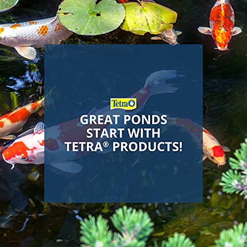 Tetra Large Pellet Koi Food, Floating Pond Food For Koi Fish, Premium Nutrition With Color Enhancers, 5.18 Lbs