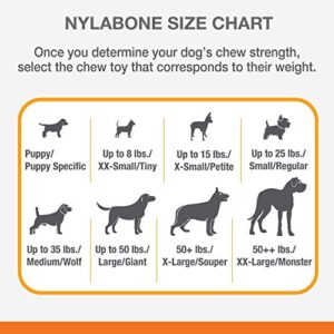 Nylabone Moderate Chew FlexiChew Dental Chew Toy Chicken Small/Regular (1 Count)