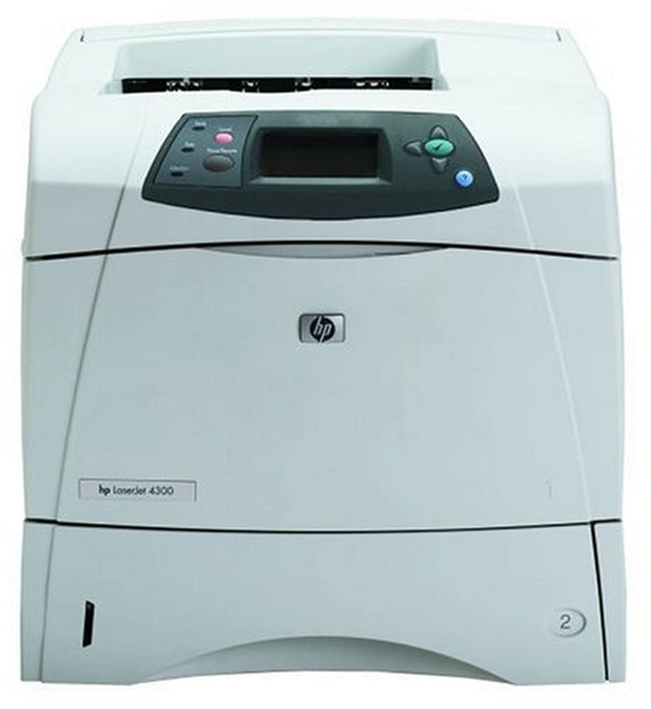 HP LaserJet 4300 - Printer - B/W - laser - Legal, A4 - 1200 dpi x 1200 dpi - up to 43 ppm - capacity: 600 sheets - Parallel