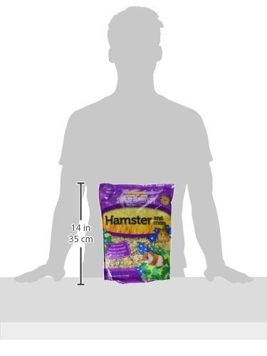 Sweet Harvest Hamster and More Hamster Food, Premium Hamster Food with Added Specialty Ingredients, 4 lbs Bag