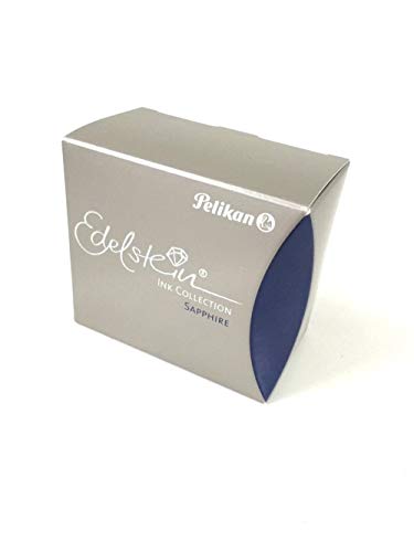 Pelikan Edelstein Bottled Ink for Fountain Pens, Sapphire, 50ml, 1 Each (339390)