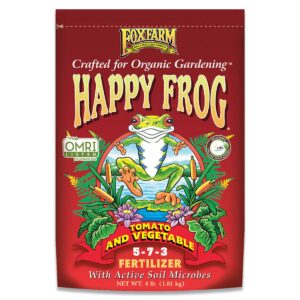 fox farm happy frog tomato and vegetable 5-7-3, 4-pound bag