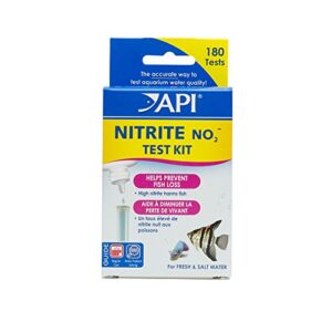 api nitrite test kit 180-test freshwater and saltwater aquarium test kit