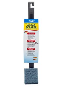 api algae scraper for glass aquariums 1-count container