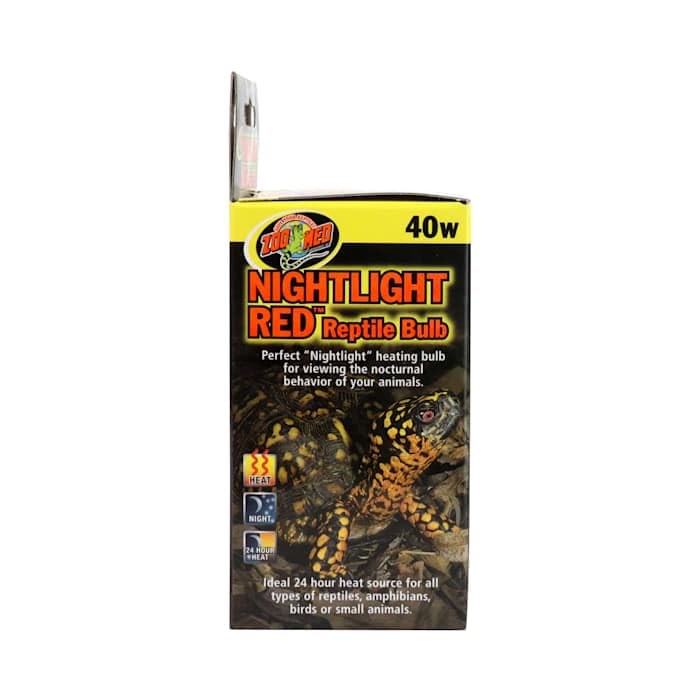 Zoo Med Nightlight Red Reptile Bulb, 40 Watts