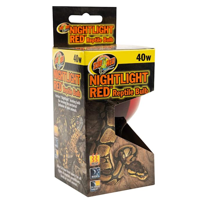 Zoo Med Nightlight Red Reptile Bulb, 40 Watts