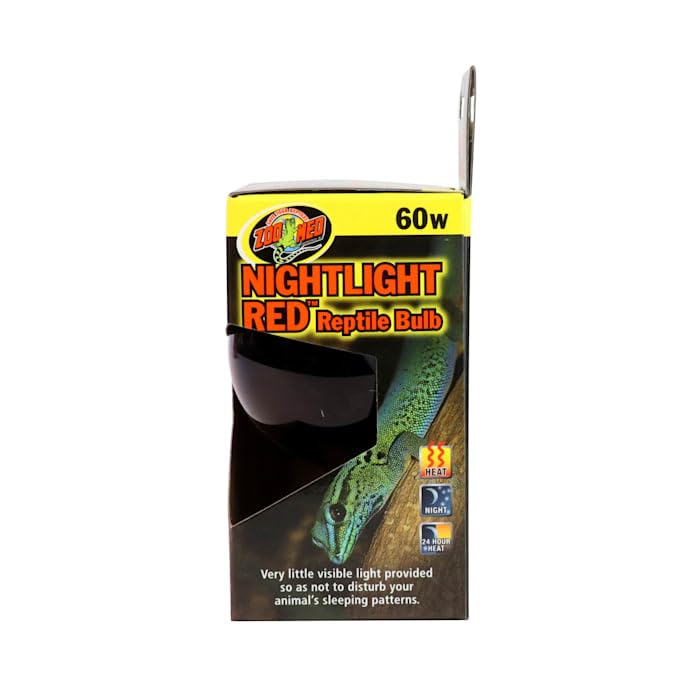 Zoo Med Nightlight Red Reptile Bulb - 60 Watt