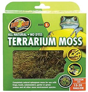 zoo med terrarium moss 15 to 20 gallon