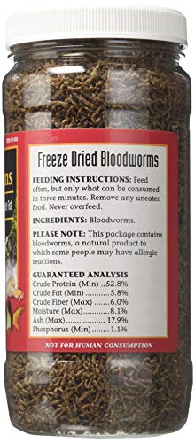 San Francisco Bay Brand Freeze Dried Bloodworms 1 oz.