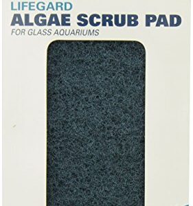 Lifegard Aquatics 4-Inch by 6-Inch Blue Algae Pad,Black