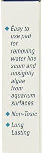 Lifegard Aquatics 4-Inch by 6-Inch Blue Algae Pad,Black