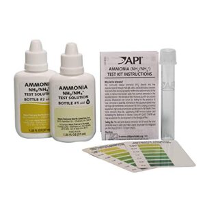 API AMMONIA 130-Test Freshwater and Saltwater Aquarium Water Test Kit