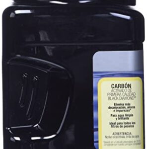 Marineland Black Diamond Premium Activated Carbon 10 Ounces, Filter Media For aquariums, Blacks & Grays