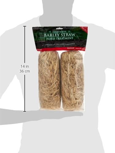 Summit 130 Clear-water Barley Straw Bales, 2-Pack