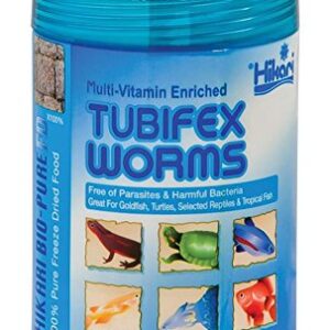 Hikari Bio-Pure Freeze Dried Tubifex Worms for Pets, 0.78-Ounce