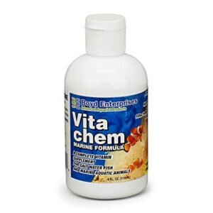 boyd enterprises abe16707 marine vitachem for aquarium, 4-ounce