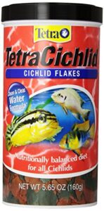 tetra usa tetra cichlid flakes food -- 5.65 oz.