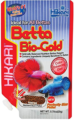 Hikari Tropical Betta Bio-Gold Fish Food, 0.70 oz (20g)