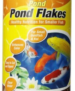 TetraPond 16210 Flaked Fish Food, 6.35-Ounce