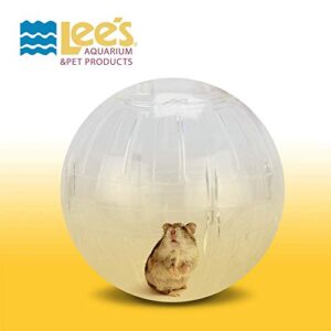 Lee's Kritter Krawler Mini Exercise Ball, 5-Inch, Plastic, Clear